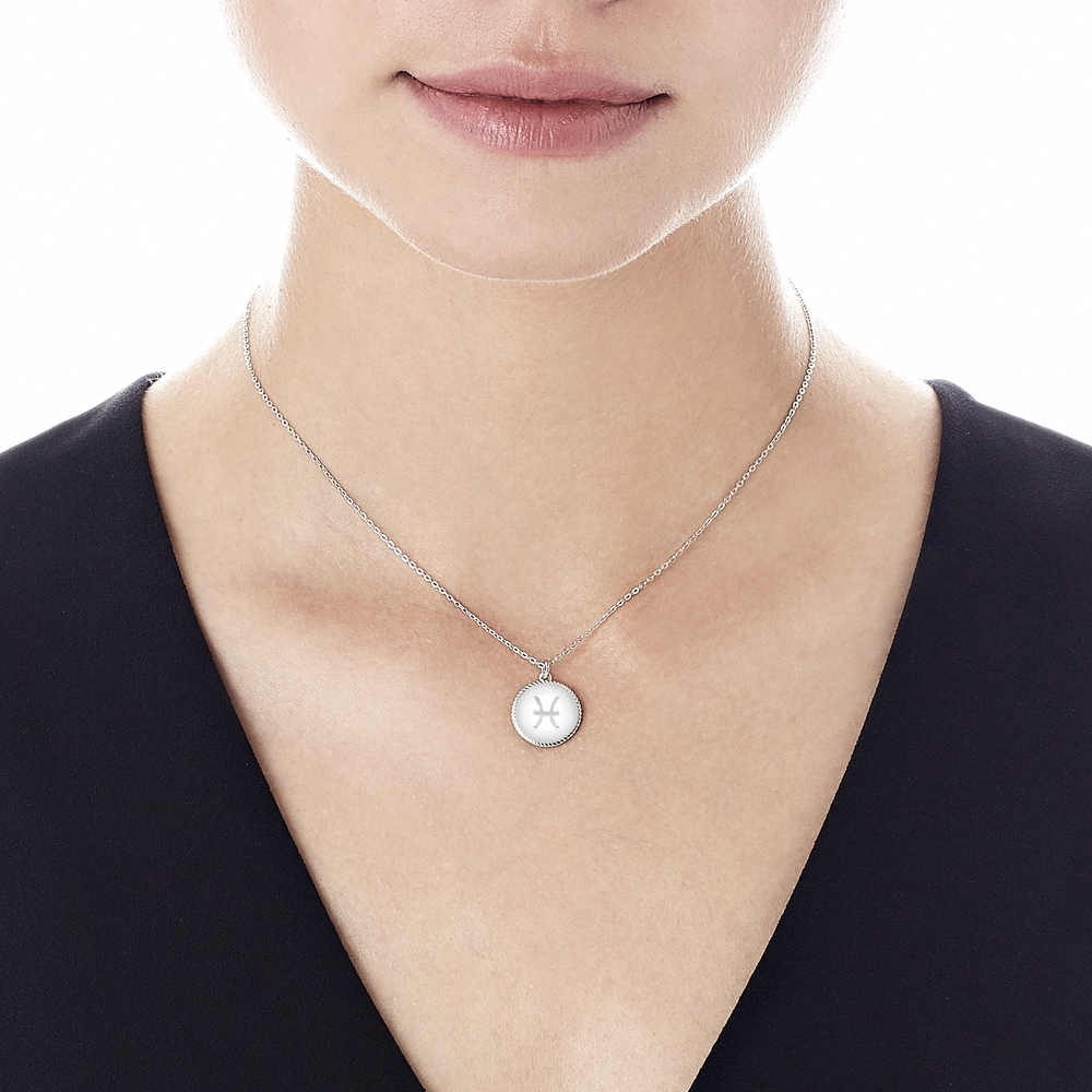 Privjesak horoskopski znak RIBA - Biserni nakit Majorica